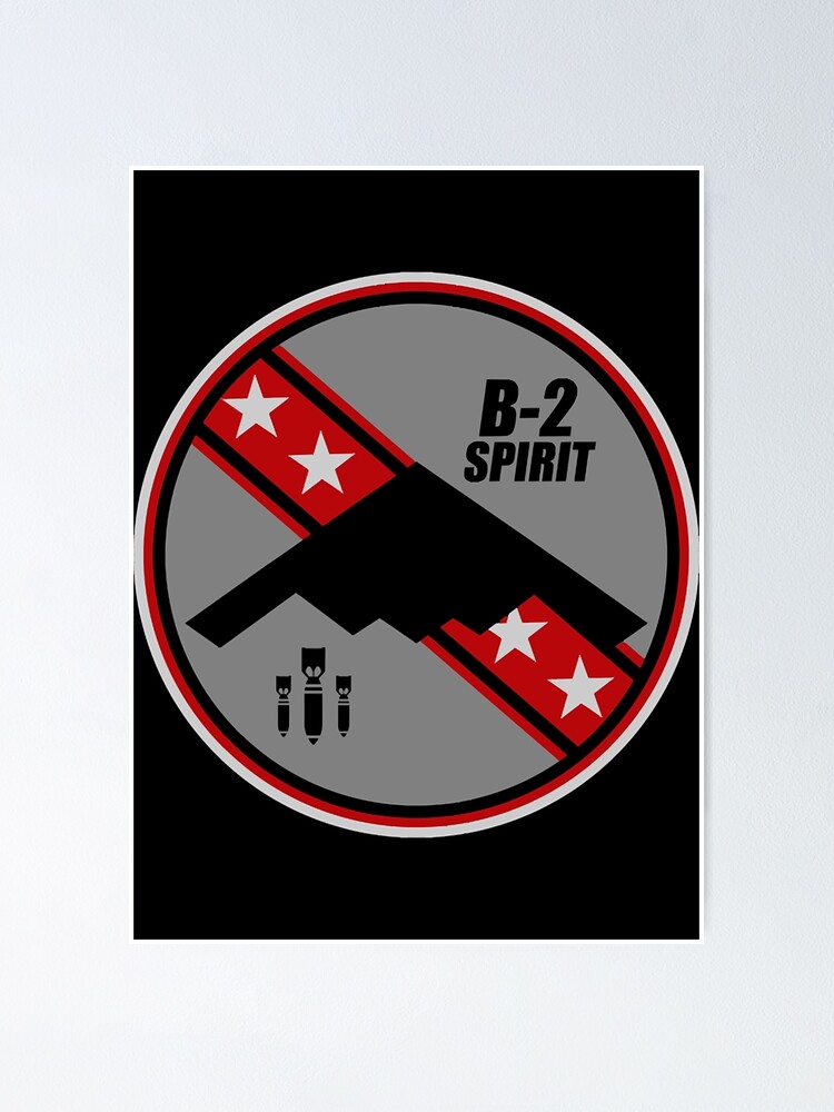 "B-2 Spirit Patch " Poster for Sale by HayesZam | Redbubble
