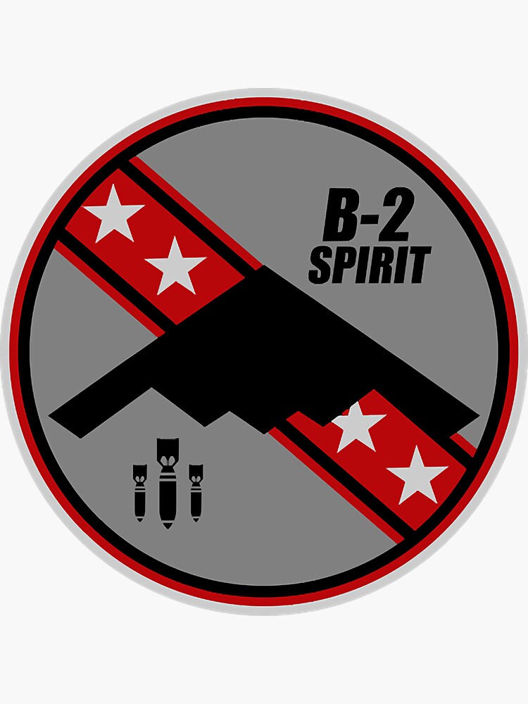 "B-2 Spirit Patch " Sticker for Sale by HayesZam | Redbubble