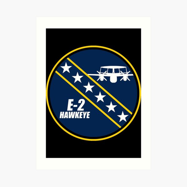 "E-2 Hawkeye Patch " Art Print for Sale by HayesZam | Redbubble