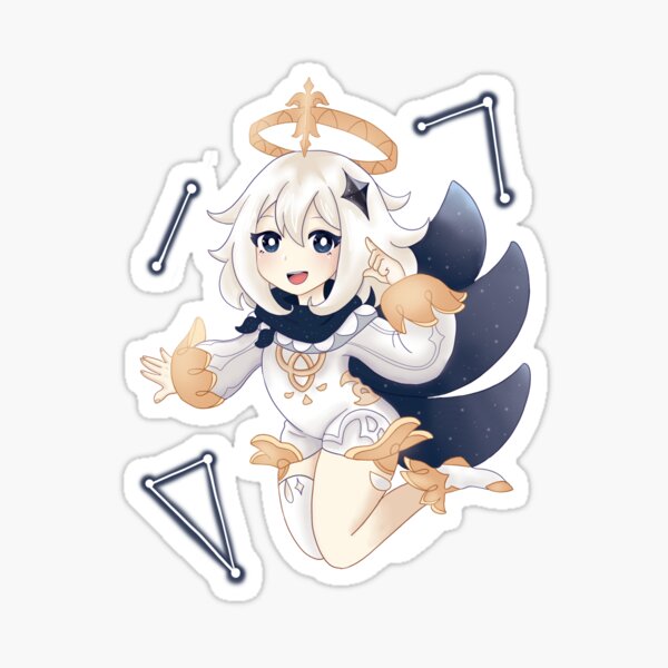 "Paimon " Sticker by Otacocat | Redbubble