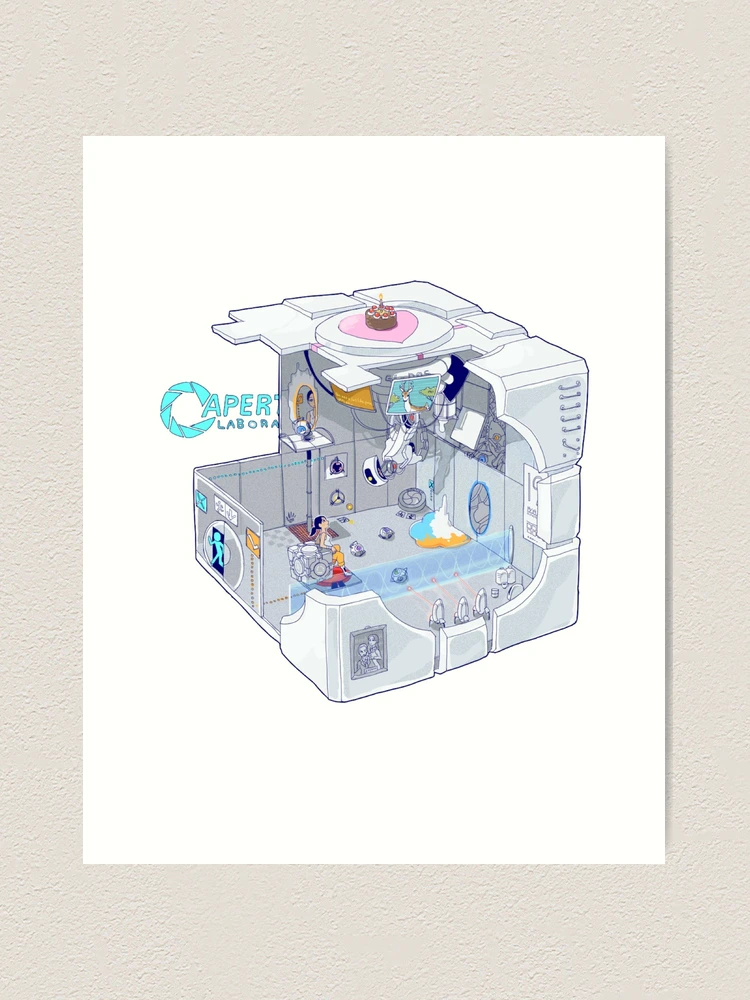 Portal Companion Cube Artwork Companion Cube