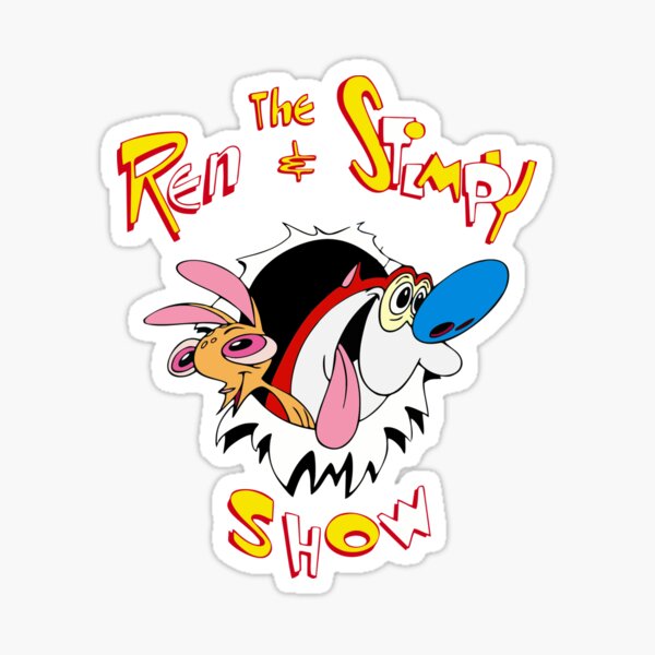 "BEST SELLER - Ren and Stimpy Merchandise" Sticker for Sale by ...