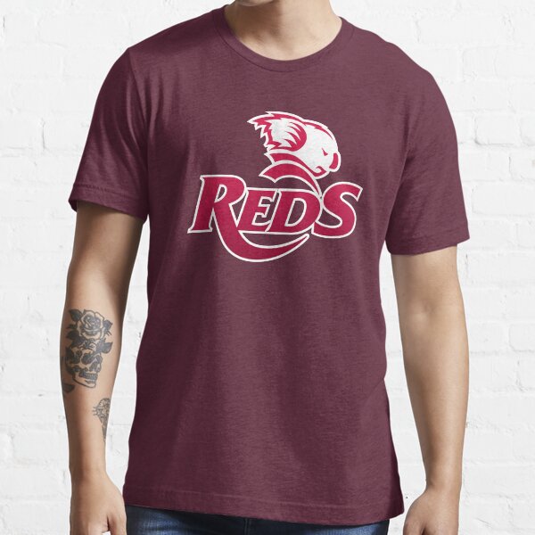 "QLD reds rugby" T-shirt for Sale by golbergstan | Redbubble | rugby t ...
