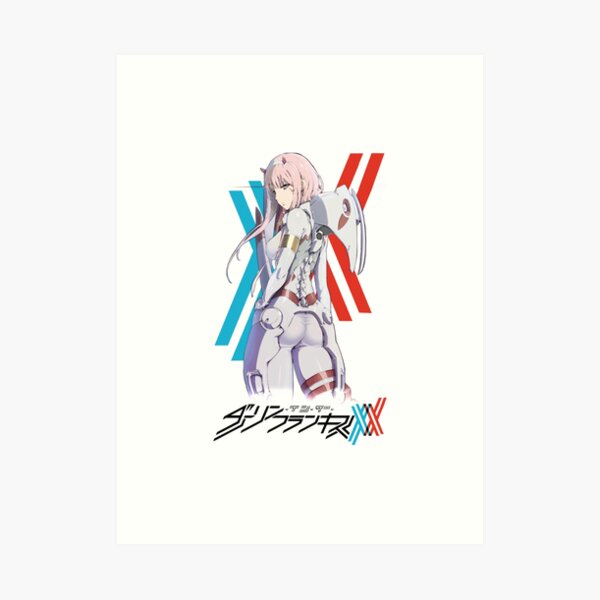 "Darling In The Franxx Zero Two Pilot Suit" Art Print by JohnLindgren ...