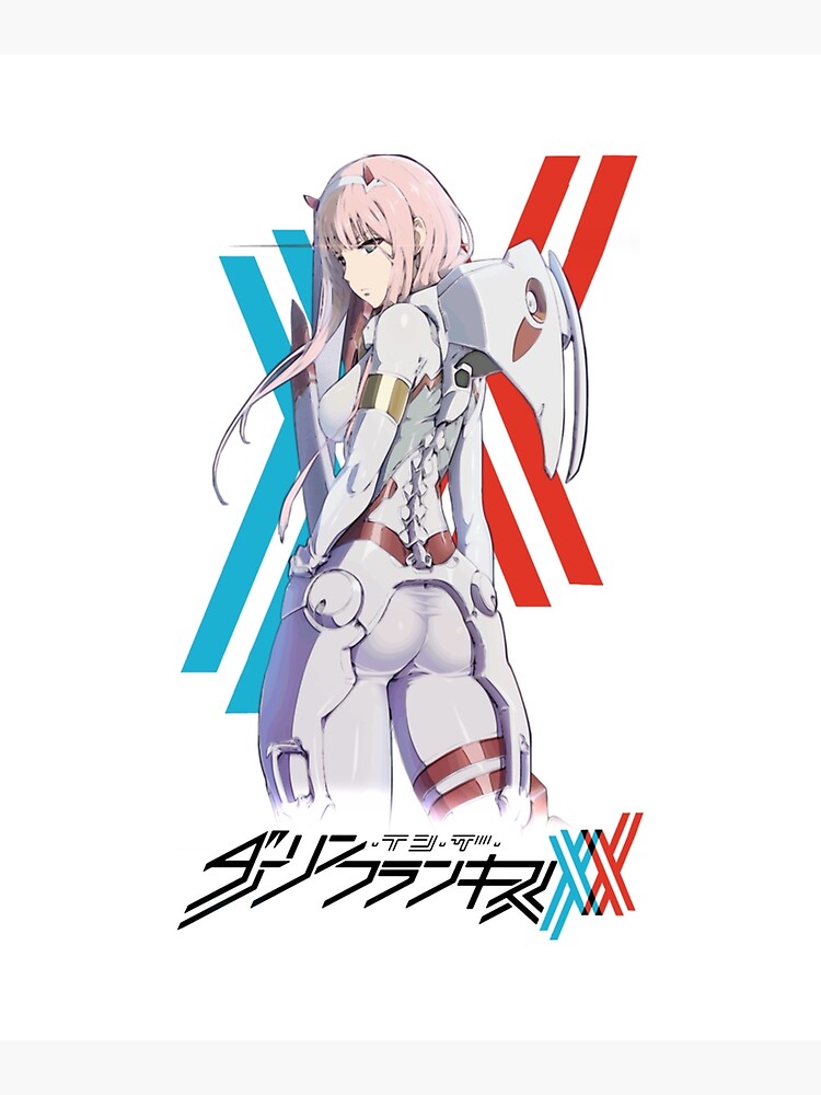 "Darling In The Franxx Zero Two Pilot Suit" Art Print by JohnLindgren ...