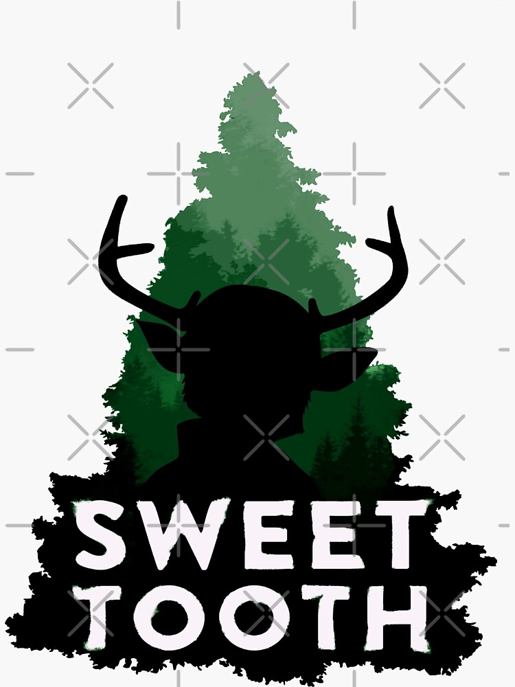 "Sweet tooth netflix" Sticker for Sale by Joyostore | Redbubble
