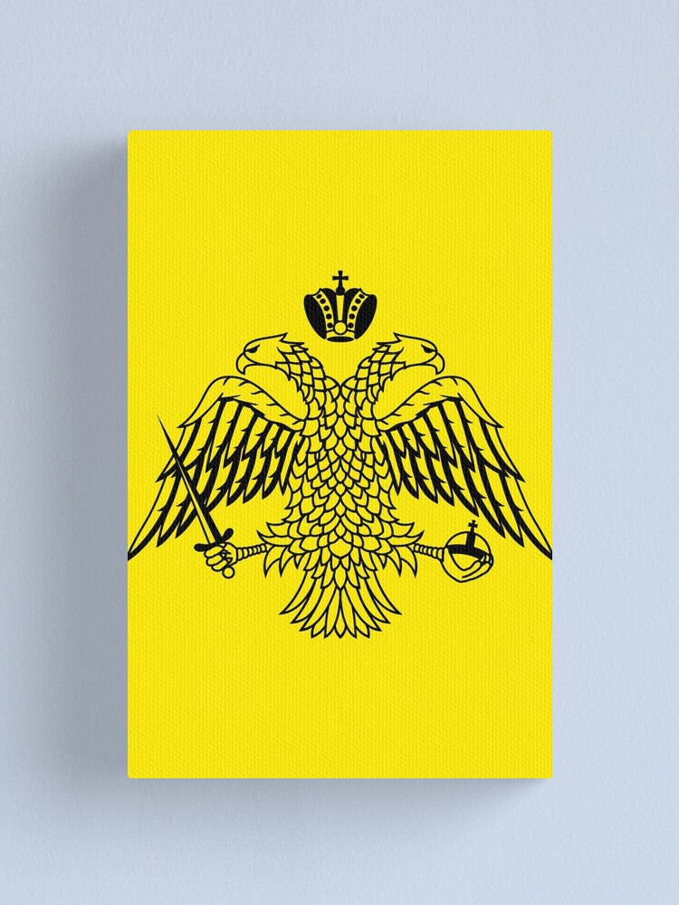"Christian Orthodox Double Headed Eagle Emblem" Canvas Print for Sale ...