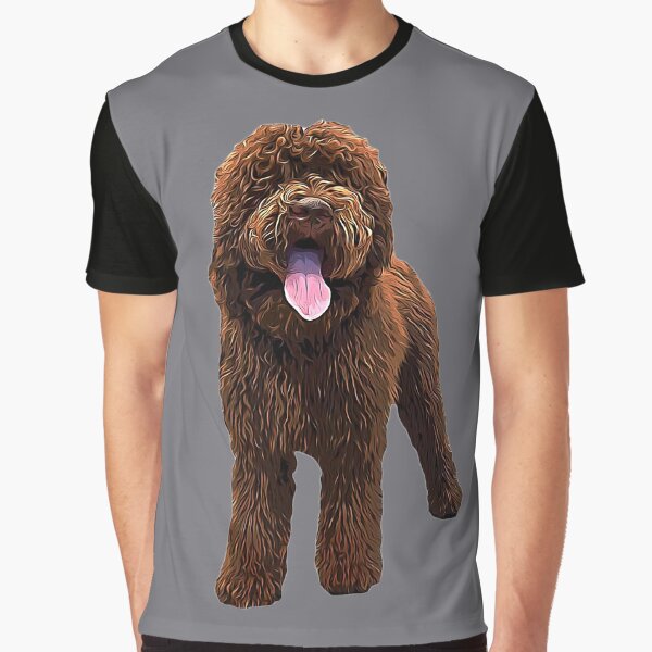 "Labradoodle Chocolate Brown" T-shirt for Sale by Elarex | Redbubble ...