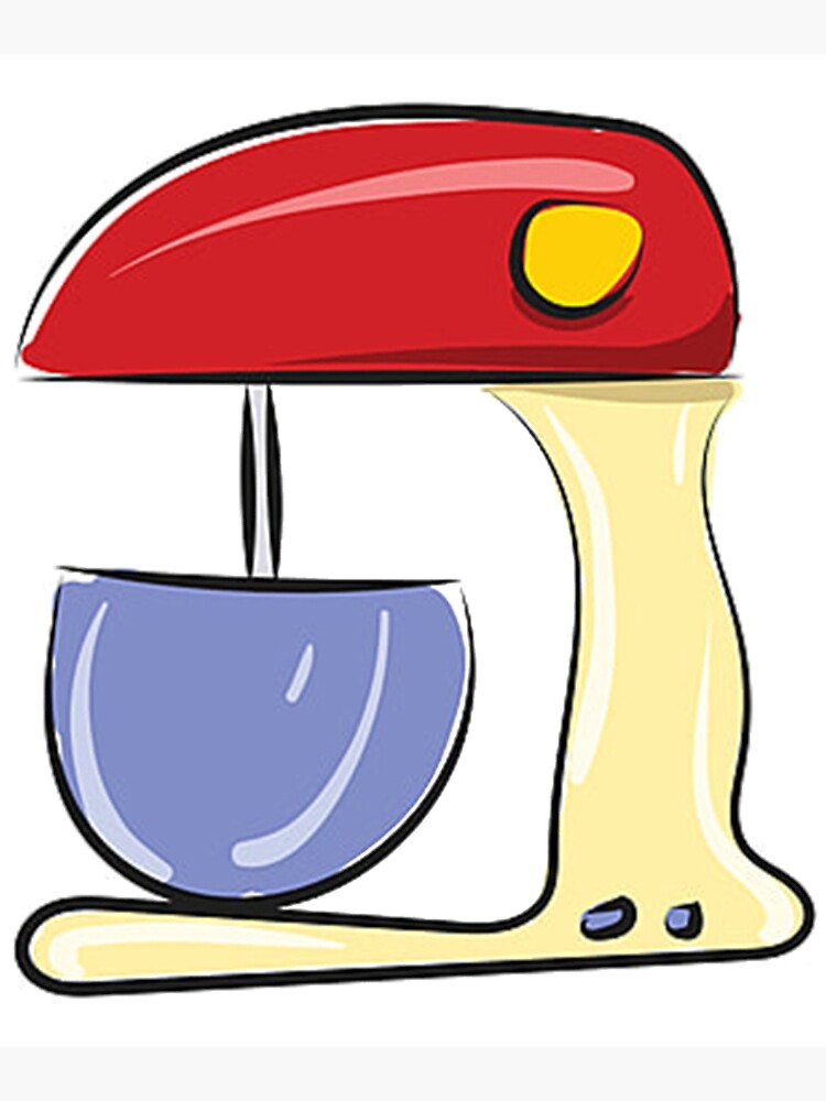 "The Hand Mixer" Poster by HiguelHekson | Redbubble