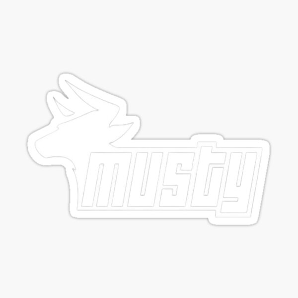 "Musty" Sticker for Sale by Takushi4 | Redbubble