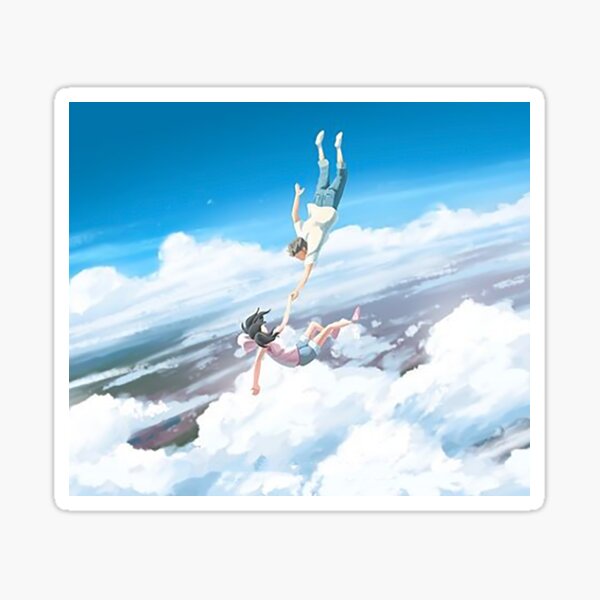 "weathering with you artwork" Sticker for Sale by clarastrad | Redbubble