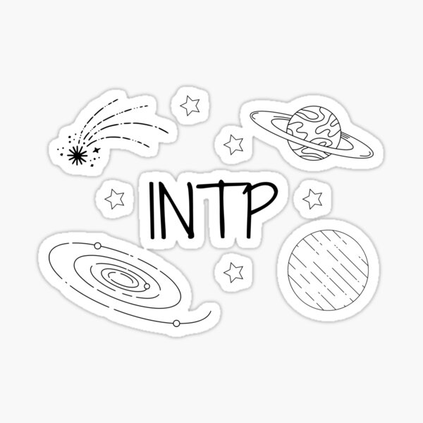 "Cosmic INTP" Sticker for Sale by PomeranecShop | Redbubble