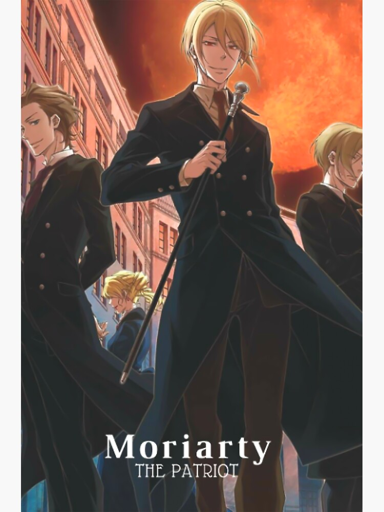 "moriarty the patriot cartoon" Sticker for Sale by ericeider | Redbubble