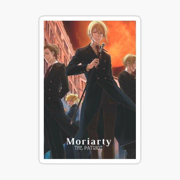 "moriarty the patriot cartoon" Sticker for Sale by ericeider | Redbubble