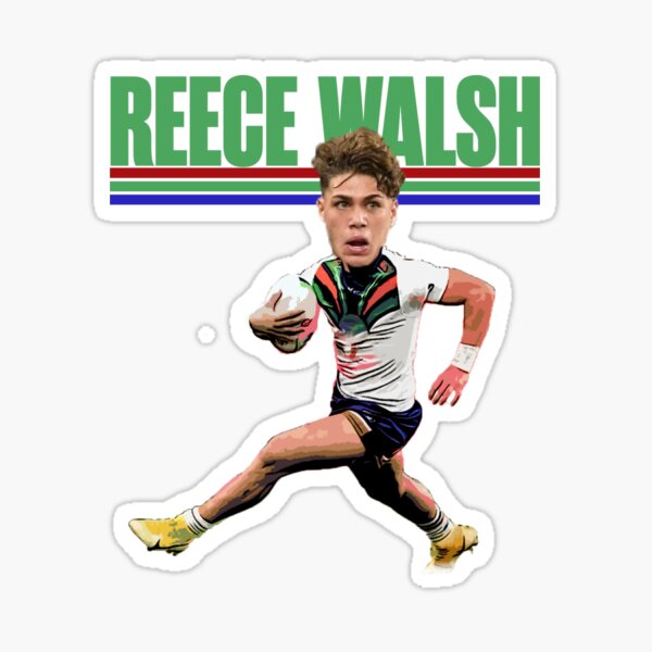 "Reece Walsh" Sticker for Sale by FootyCreative | Redbubble