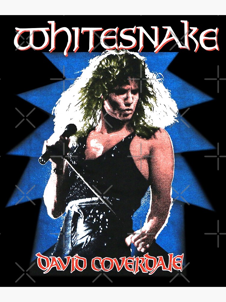 "legend whitesnake art band gift for fans" Poster for Sale by Hmtart ...