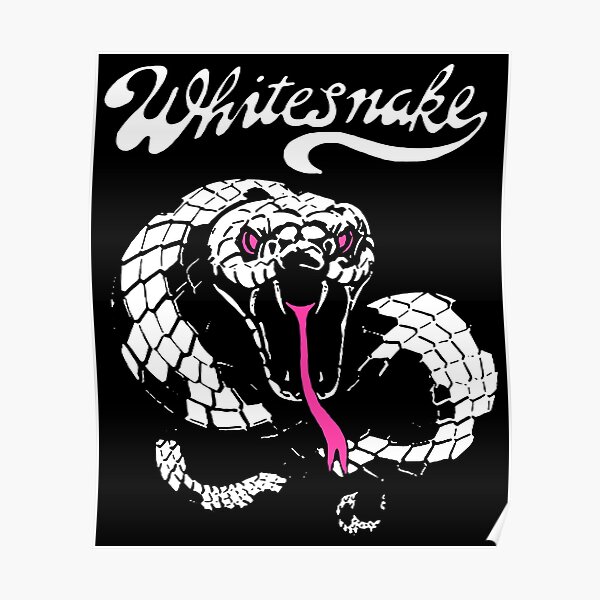 "red eye logo whitesnake art band gift for fans" Poster by Hmtart ...