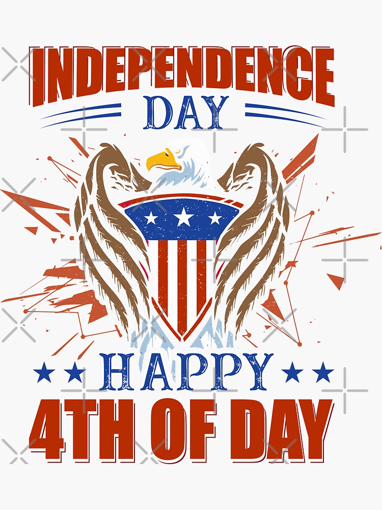 Pegatina «¡¡¡Feliz día de la independencia!!!» de Desandu | Redbubble