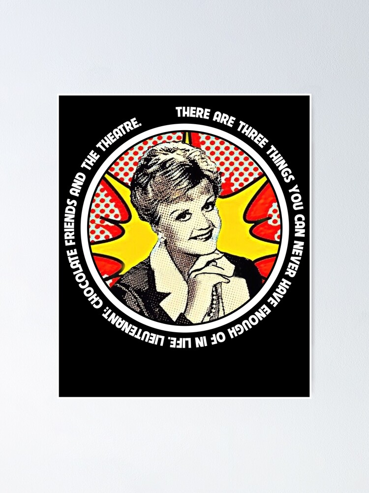 There are three things jessica murder fletcher images art Poster sold ...