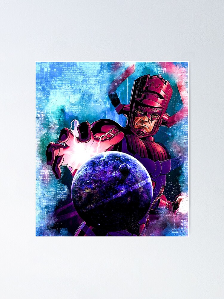 "Galactus" Poster for Sale by shopParadiseCL | Redbubble