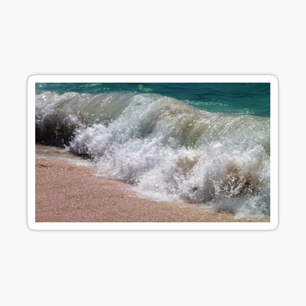 "Pink Sand Beaches" Sticker for Sale by captured-moment | Redbubble