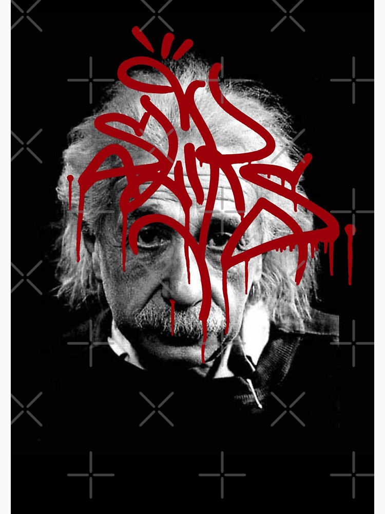 "MR EINSTEIN" Sticker by teoMatteo | Redbubble