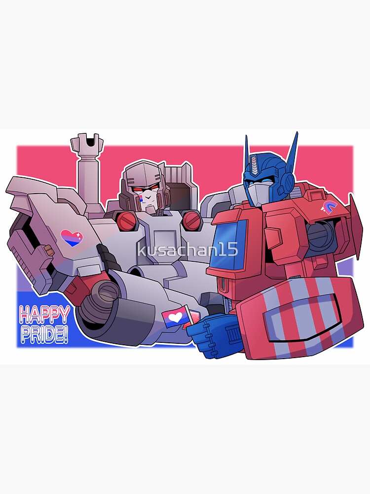 "MegOp Pride #02" Sticker for Sale by kusachan15 | Redbubble