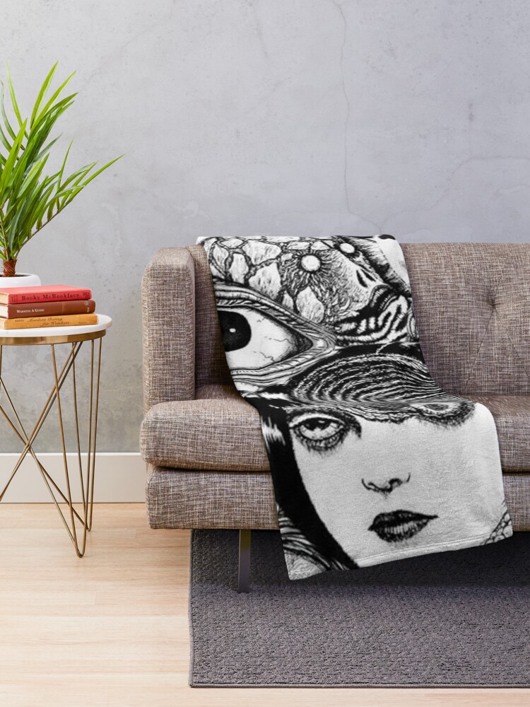 JunIto Uzumaki Throw Blanket sold by English Dove | SKU 65951820 | 50% ...