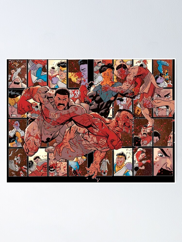 "invincible comic strip" Poster by Digitalunivers | Redbubble