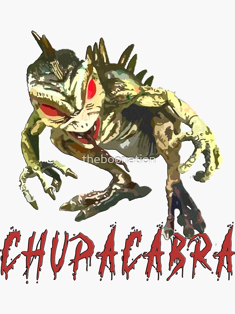 "Chupacabra" Sticker for Sale by theboonation | Redbubble