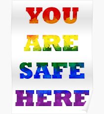 Safe Space Posters | Redbubble