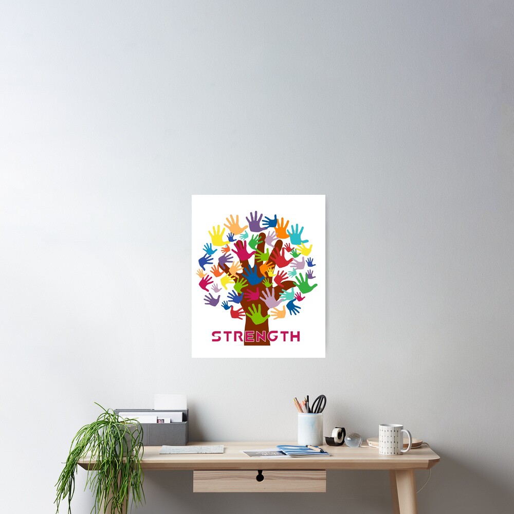 "Unity is strength" Poster for Sale by SoftArt2255 | Redbubble