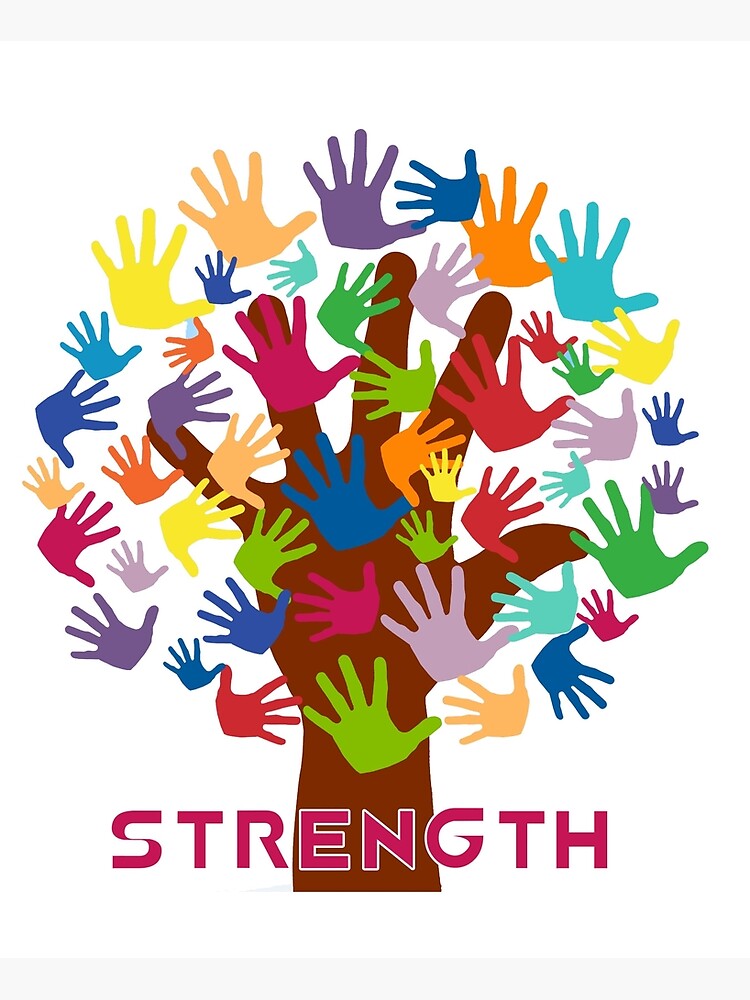 Unity Is Strength Poster For Sale By SoftArt2255 Redbubble unity-is-strength-poster-for-sale-by-softart2255-redbubble
