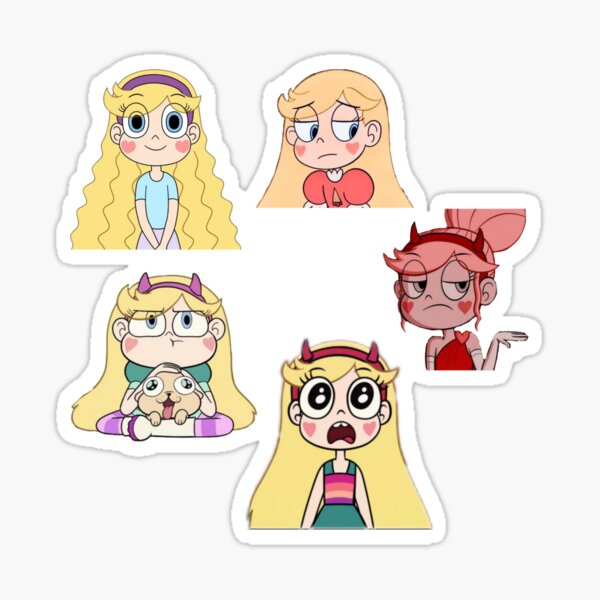 "Star Butterfly" Sticker for Sale by Amirlin | Redbubble