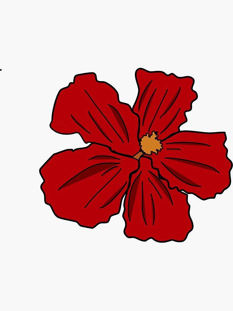 "flor de papo" Sticker for Sale by HeyAnneli | Redbubble