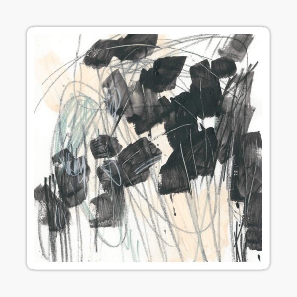 "Scramble Art" Sticker by JuanRodriguez | Redbubble