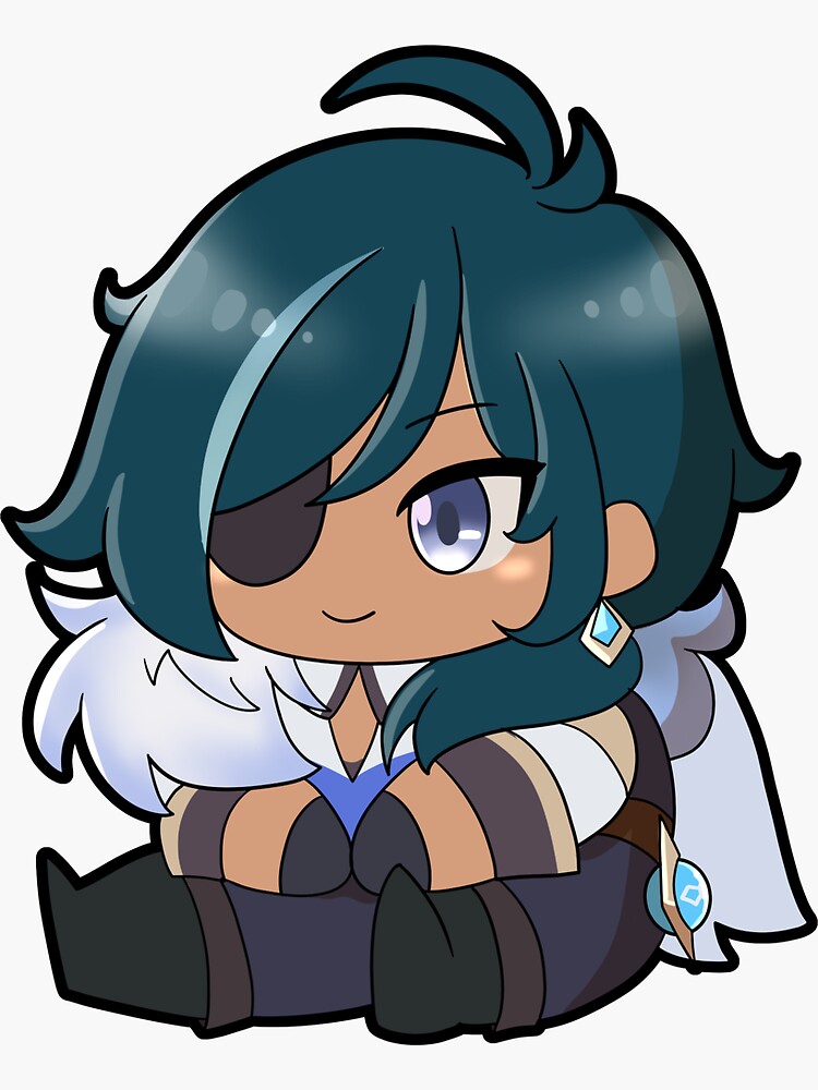 "Kaeya Genshin Impact Sticker" Sticker for Sale by rosenw-ltz | Redbubble