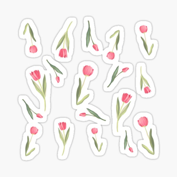 "Vector illustration of tulips Watercolor flower illustration And tulip ...