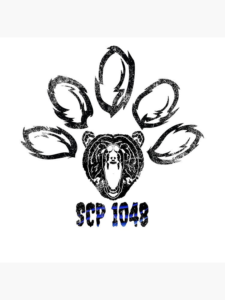 "ScP 1048--The Killer Teddy Bear" Poster for Sale by Fanficguru | Redbubble