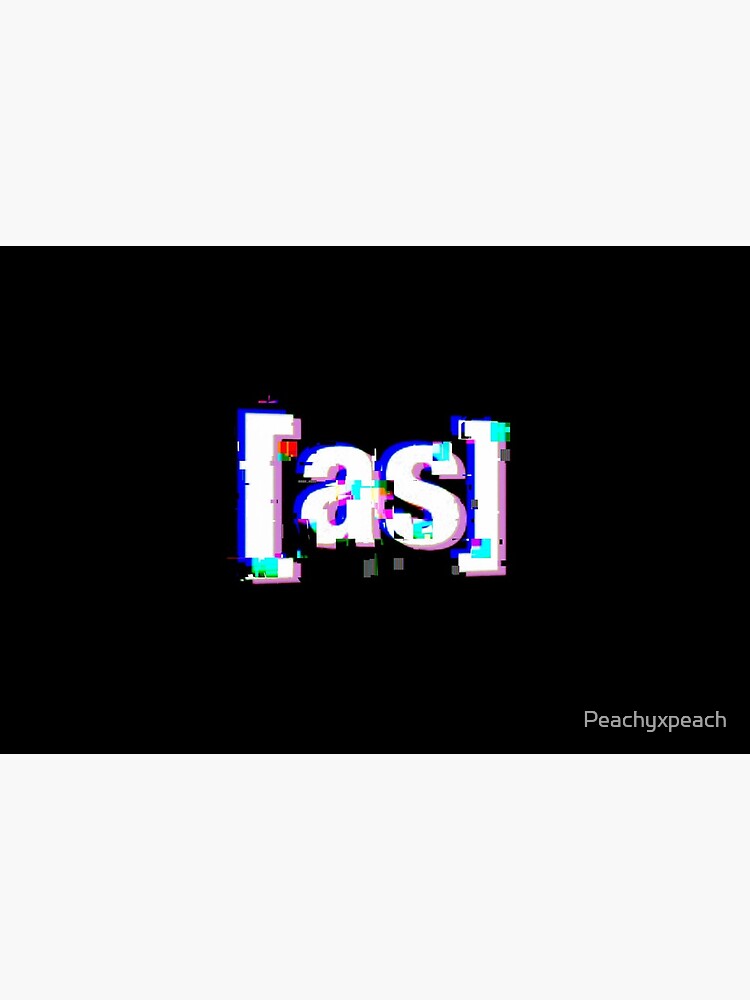 "[as] Adult swim logo" Art Board Print for Sale by Peachyxpeach | Redbubble