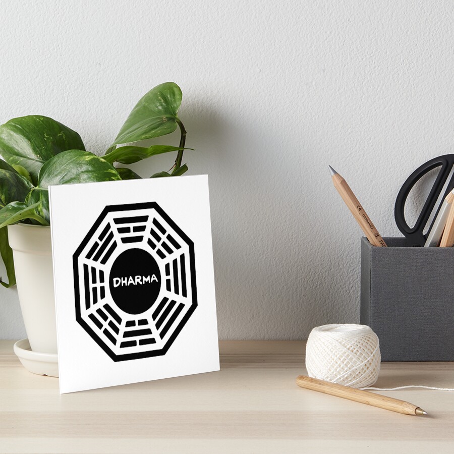 "Dharma Initiative Logo" Art Board Print for Sale by Drakk-Art | Redbubble