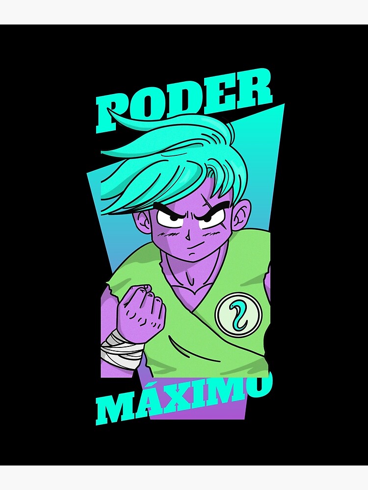 "Poder Maximo" Poster by FunkyBandar | Redbubble