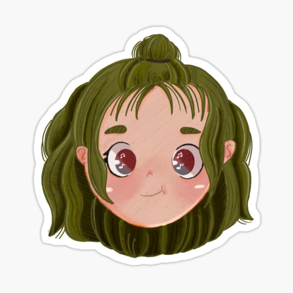 Pegatina «diseño de ilustración de vector de personaje» de moman-24 ...