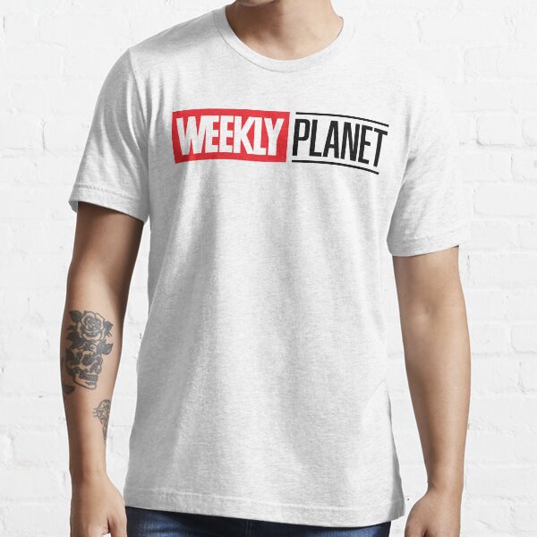 "Weekly Planet WPU Logo on White" T-shirt for Sale by WPPosters ...