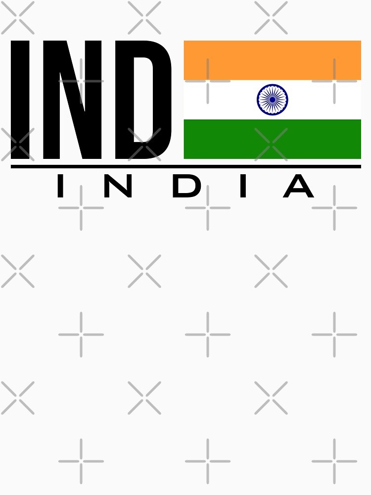 "IND INDIA INDIAN NATIONAL FLAG INTERNATIONAL SPORTS COUNTRY CODE" T ...
