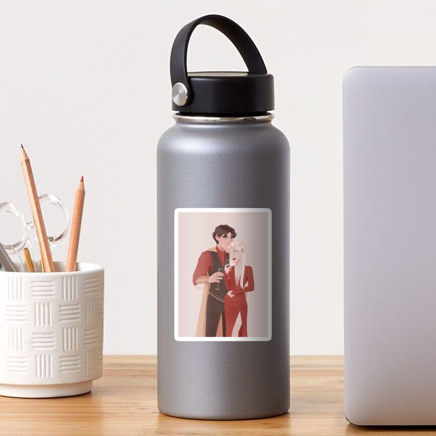 "The Crochan Queen and the King of Adarlan" Sticker for Sale by ...