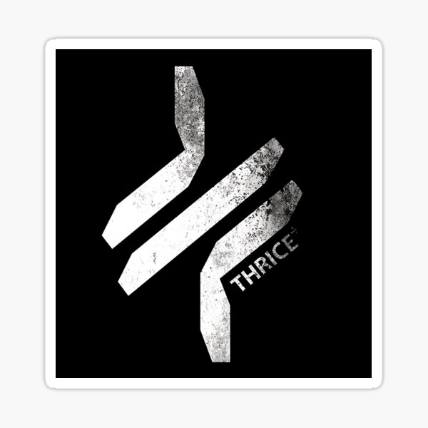 Thrice Stickers | Redbubble