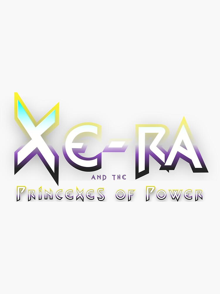 "SheRa- XeRa Non Binary Pride" Sticker for Sale by The-Unicorn | Redbubble