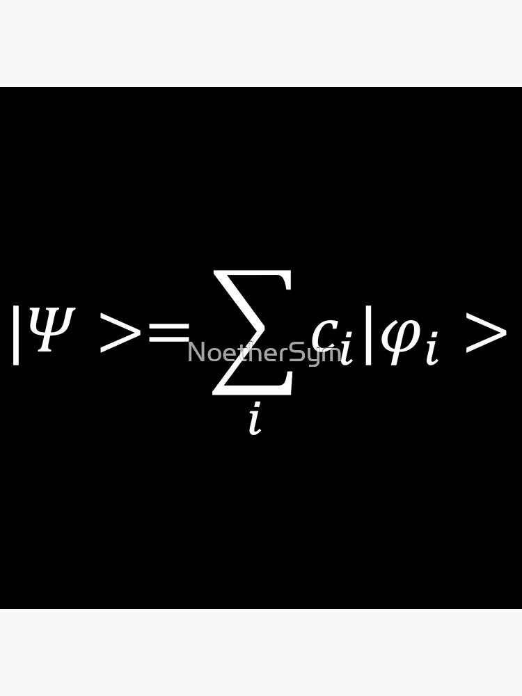 "quantum superposition, quantum physics and science" Poster for Sale by ...