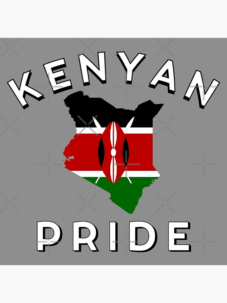 "Kenyan Pride Flag Of Kenya" Art Print by JG0024 | Redbubble